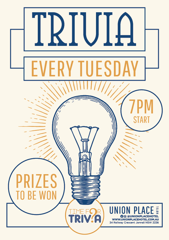 What's On - Happy Hour Everyday, Live Music & more | Union Place Hotel